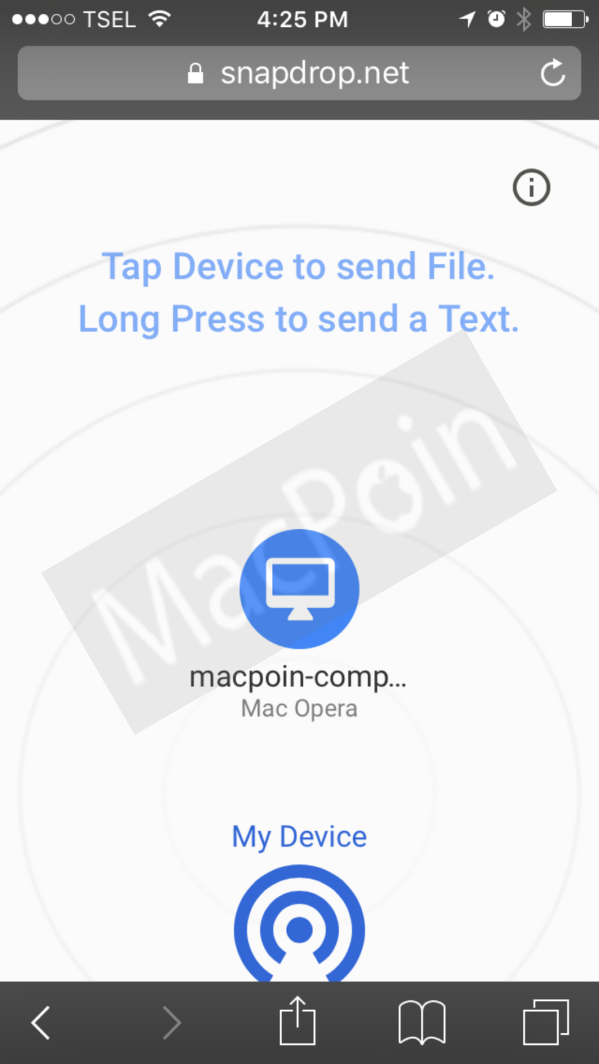 Cara Kirim dan Transfer File Menggunakan Snapdrop | MacPoin
